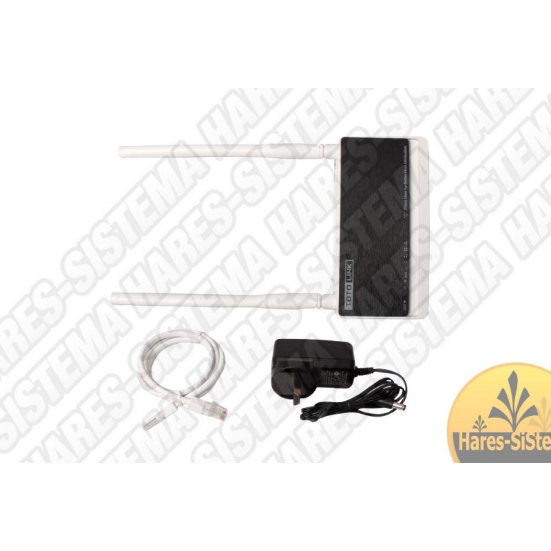 Router Inalambrico Toto Link 300Mbps N TL-N200RE - Hares-Sistema
