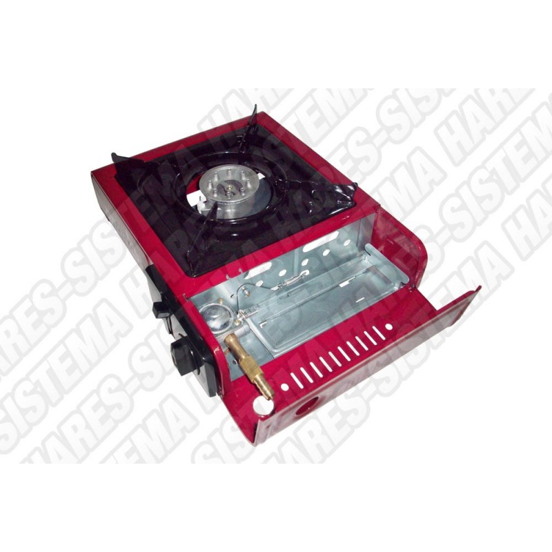 Anafe Portatil a Gas Butano Dual Brogas - Hares-Sistema